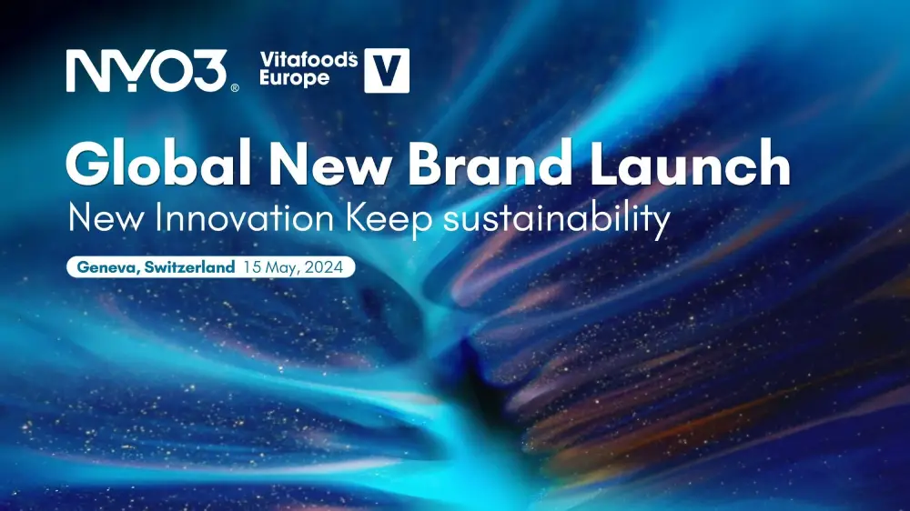 NYO3 Debuts At Vitafoods Europe 2024 - NYO3®