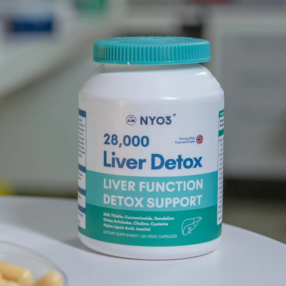 Buy Natural Liver Detox Capsules Online - NYO3®