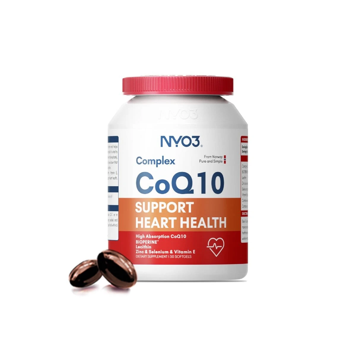 Buy Complex CoQ10 Softgels Online - NYO3®