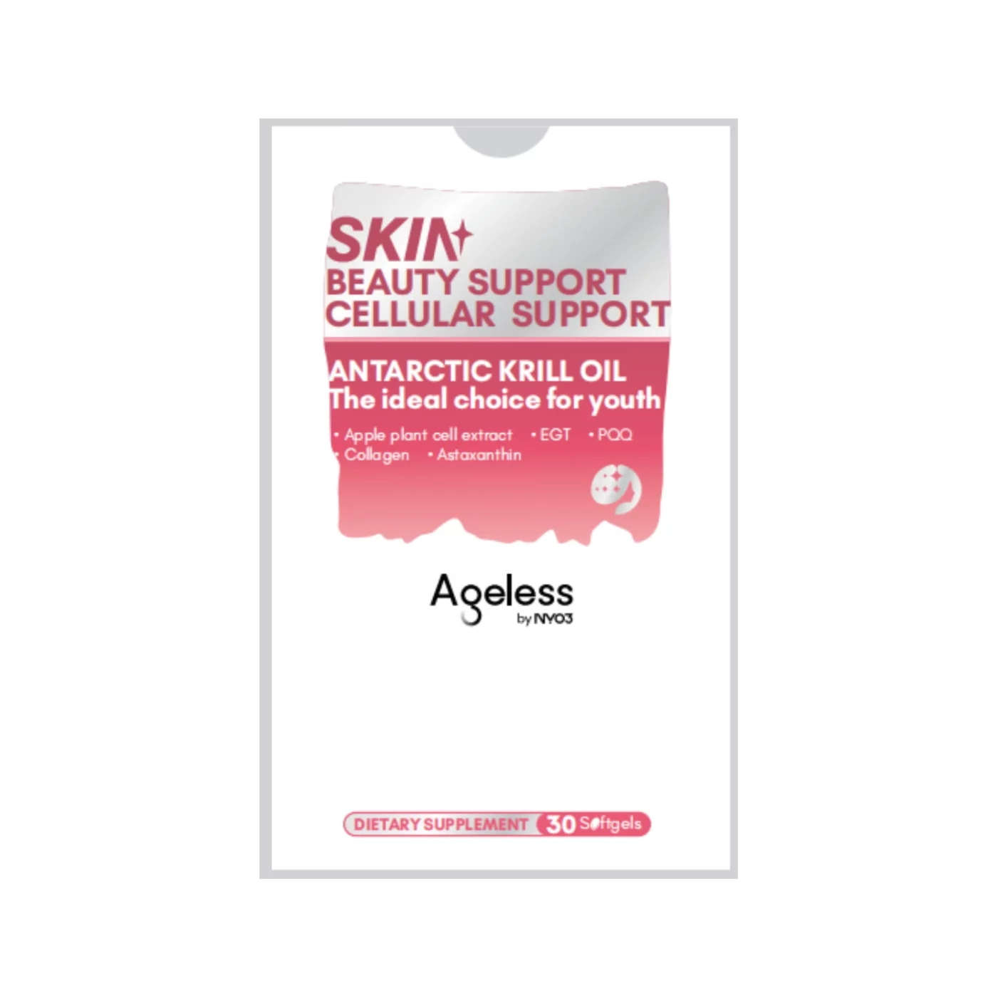 Buy Skin Whitening Krill Oil Softgels Online - NYO3®