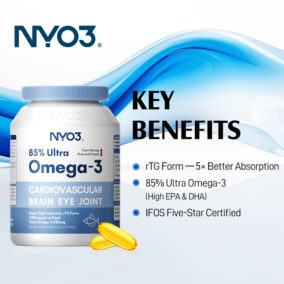 Buy Omega-3 Fish Oil Supplements Online - NYO3®
