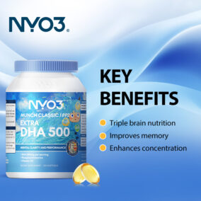 Buy Omega-3 Fish Oil Supplements Online - NYO3®